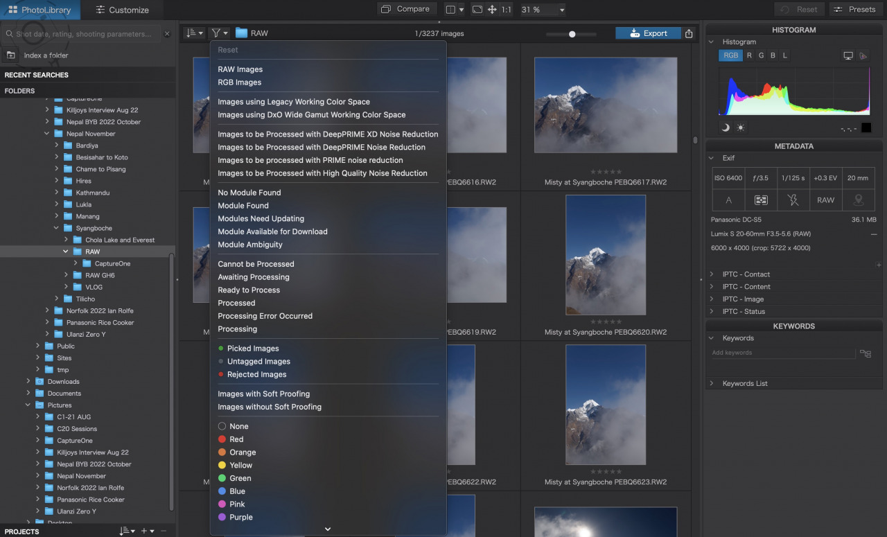 DxO PhotoLab for RAW Workflow